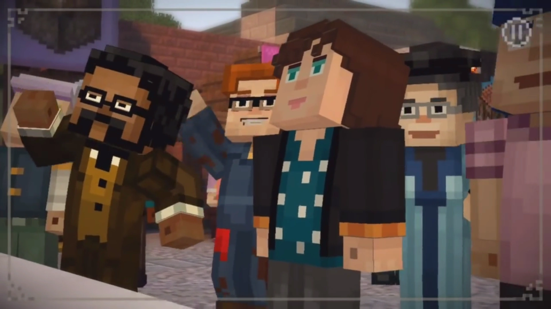 Image - Mcsm ep5 crowd2.png | Minecraft Story Mode Wiki | FANDOM ...