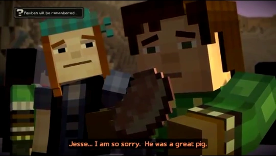 Image - Reuben's Death But Without Lukas.png | Minecraft Story Mode ...