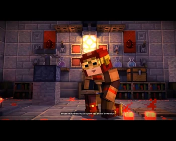 Ellegaard the Redstone Engineer | Minecraft Story Mode Wiki | FANDOM ...