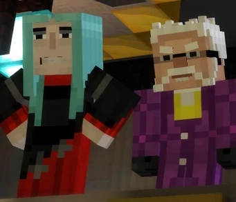 Hadrian x Mevia (Hadrevia) | Minecraft Story Mode Ships Wikia | Fandom