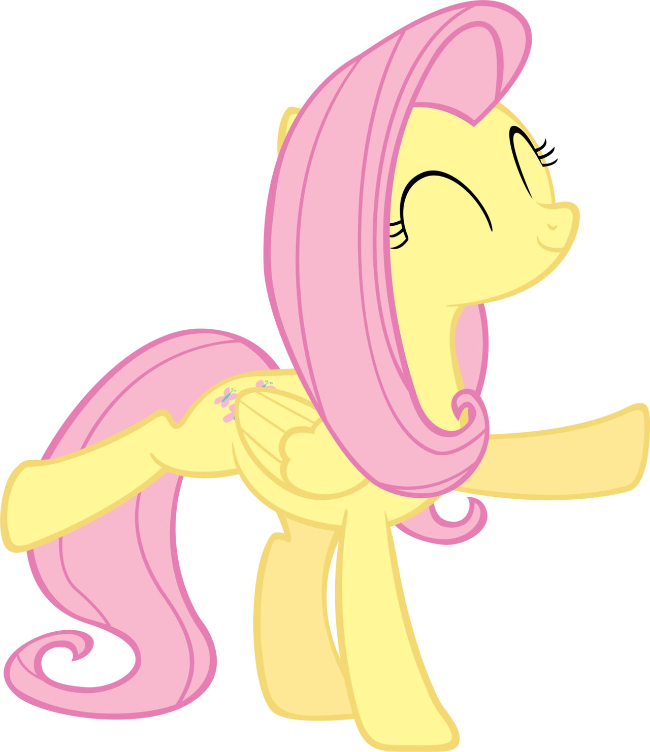 Imagen - Fluttershy.pnj.png | Wiki Mi Pequeño Pony: Fan Labor | FANDOM ...