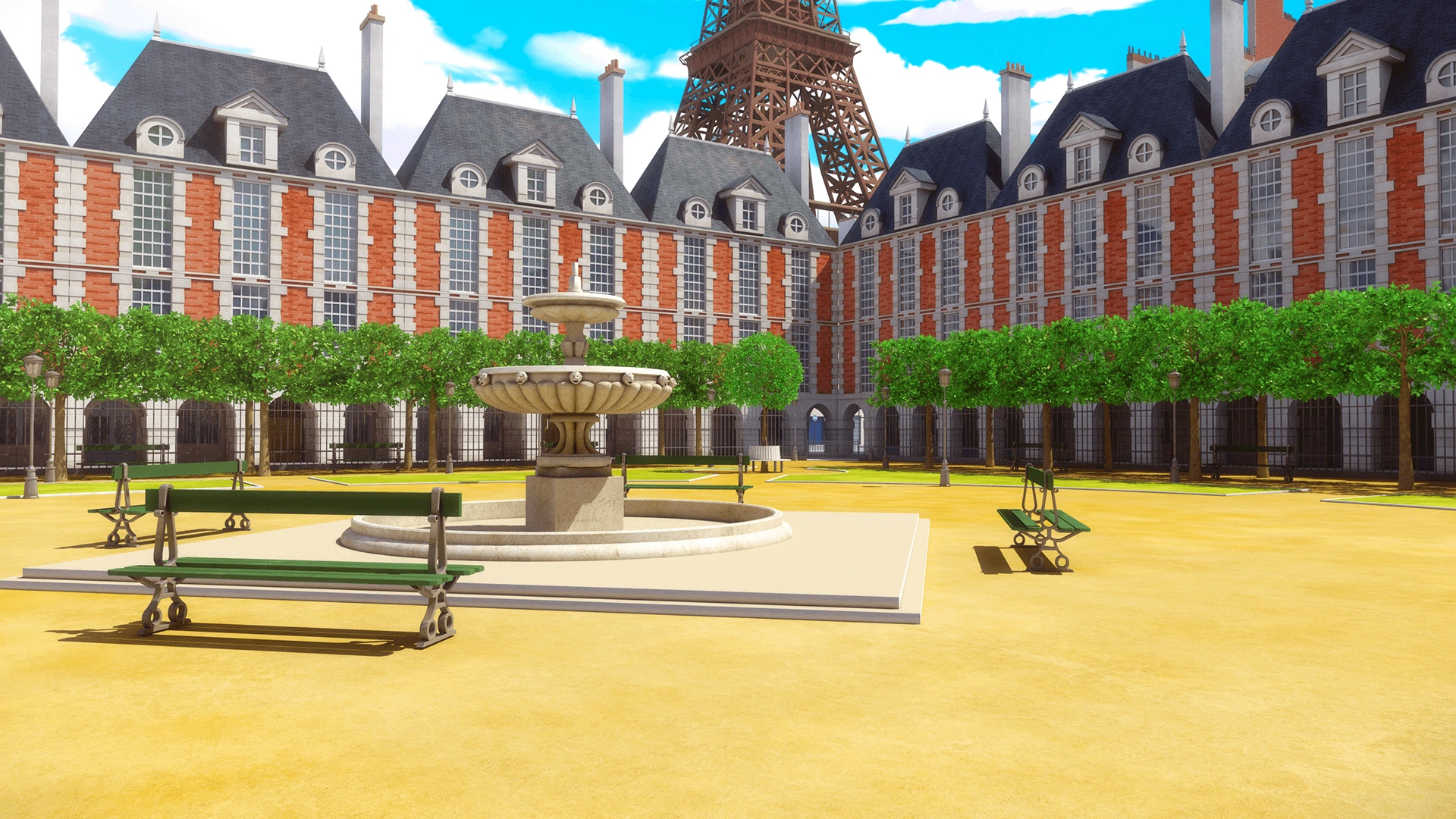 Plaza de los Vosgos | Wikia Miraculous Ladybug | FANDOM powered by Wikia