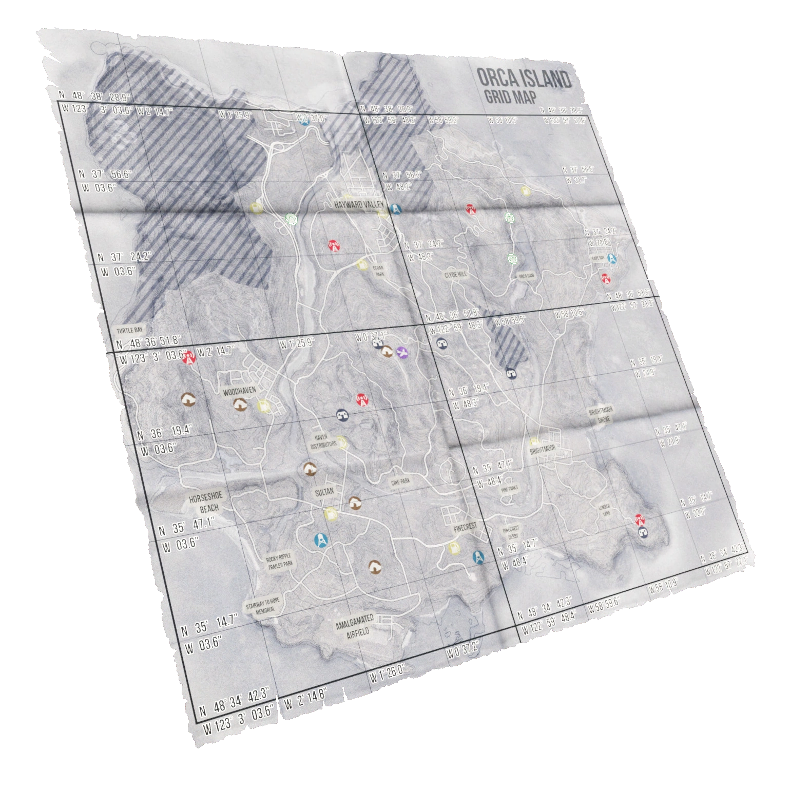 Grid Map | Miscreated Wiki | Fandom