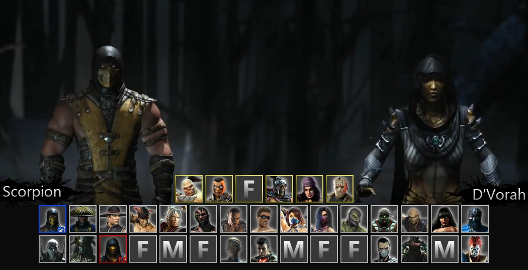 Mortal Kombat X Leaked Characters