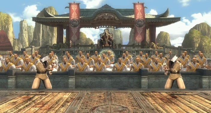 Shang Tsung's Courtyard | Mortal Kombat Wiki | Fandom