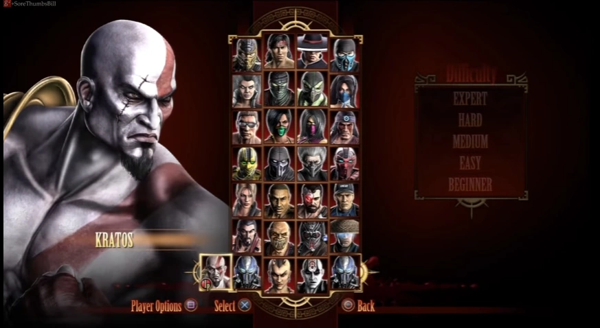 Image - MK9 character select screen (PS3 version).PNG | Mortal Kombat ...