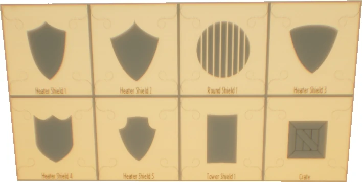 Shields | My Little Blacksmith Shop Wiki | Fandom