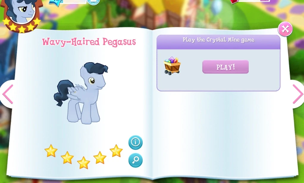 Wavy-Haired Pegasus | The My Little Pony Gameloft Wiki | Fandom
