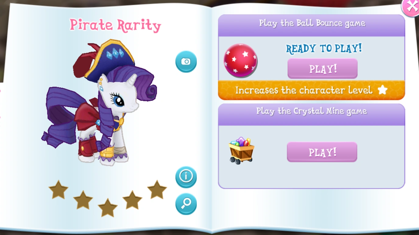 Pirate Rarity | The My Little Pony Gameloft Wiki | Fandom