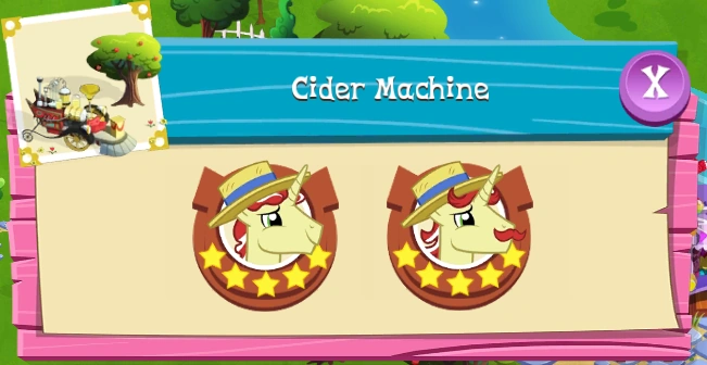 Cider Machine | The My Little Pony Gameloft Wiki | Fandom