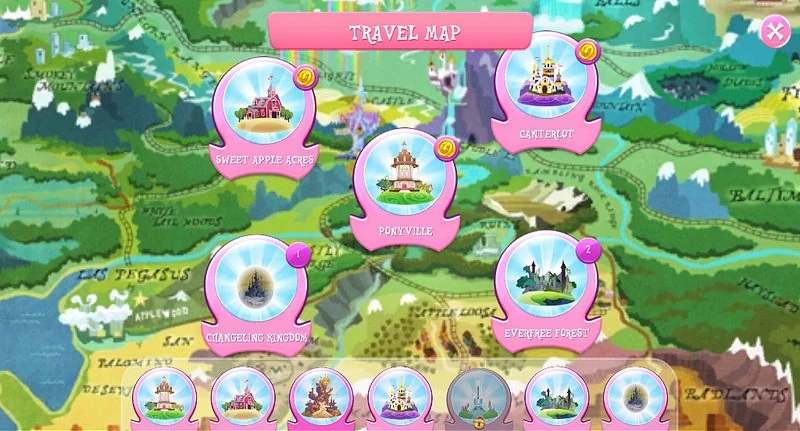 Locations | The My Little Pony Gameloft Wiki | Fandom