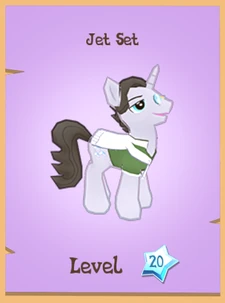 Jet Set | The My Little Pony Gameloft Wiki | FANDOM powered by Wikia