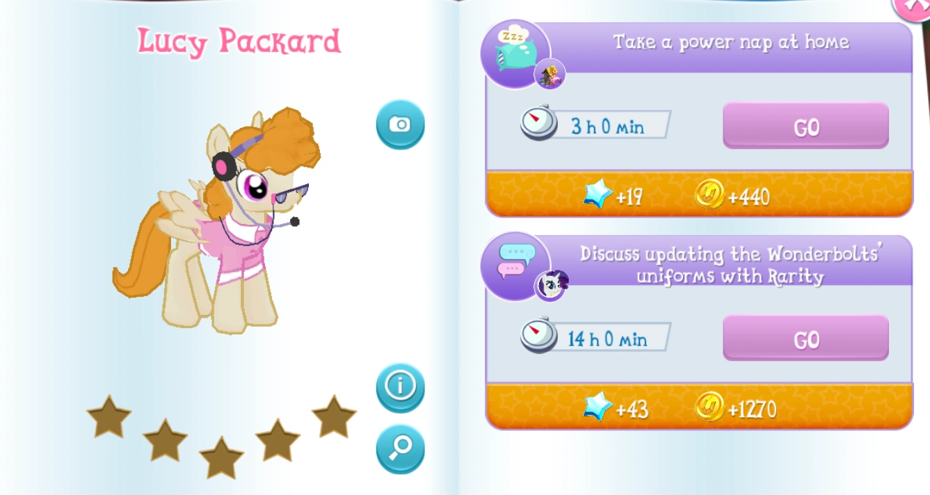 Lucy Packard | The My Little Pony Gameloft Wiki | FANDOM powered by Wikia