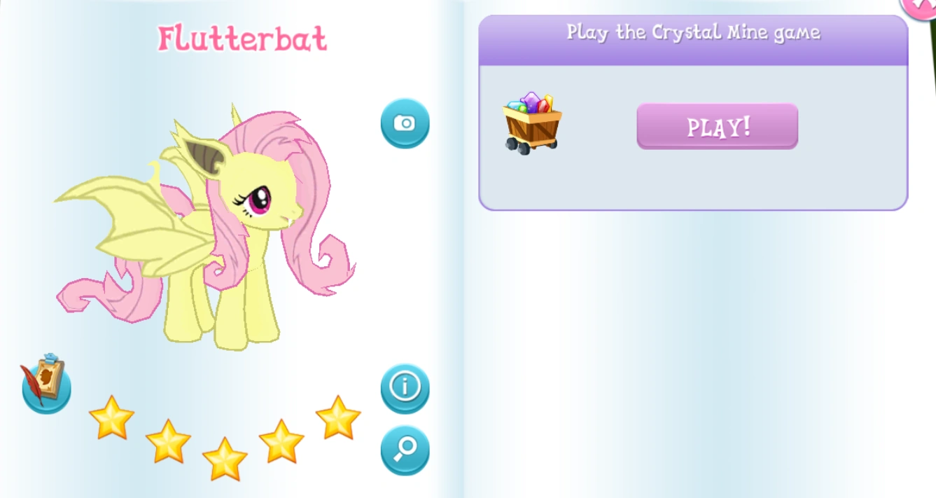 Flutterbat | The My Little Pony Gameloft Wiki | Fandom