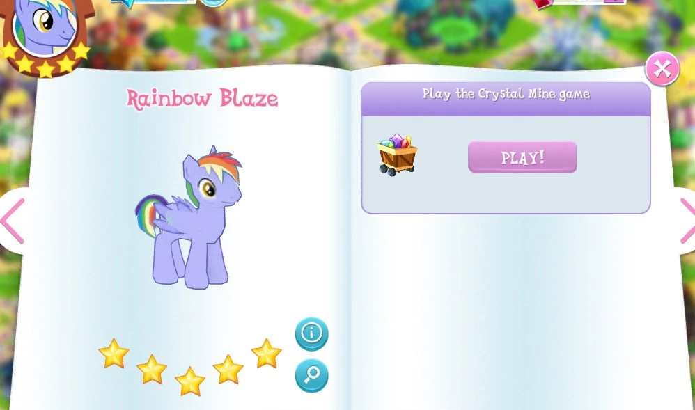 Rainbow Blaze | The My Little Pony Gameloft Wiki | Fandom