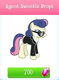 Agent Sweetie Drops | The My Little Pony Gameloft Wiki | Fandom