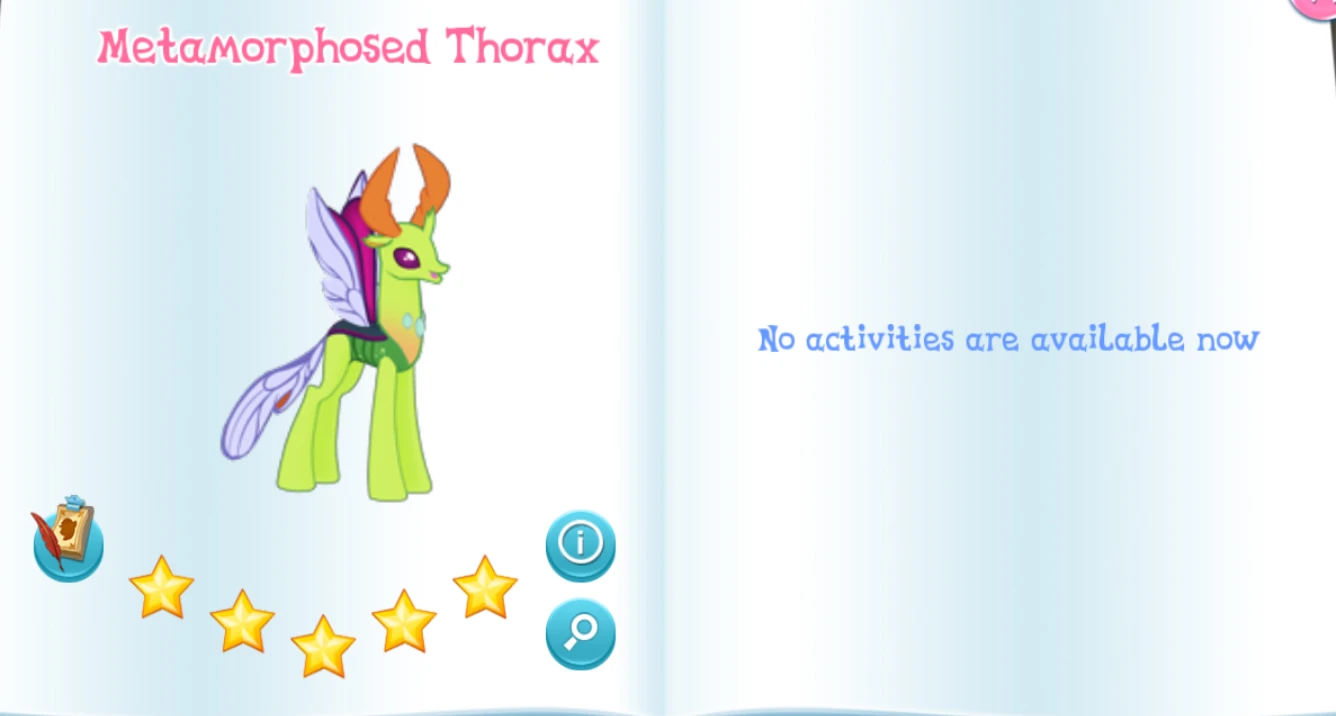Metamorphosed Thorax | The My Little Pony Gameloft Wiki | Fandom