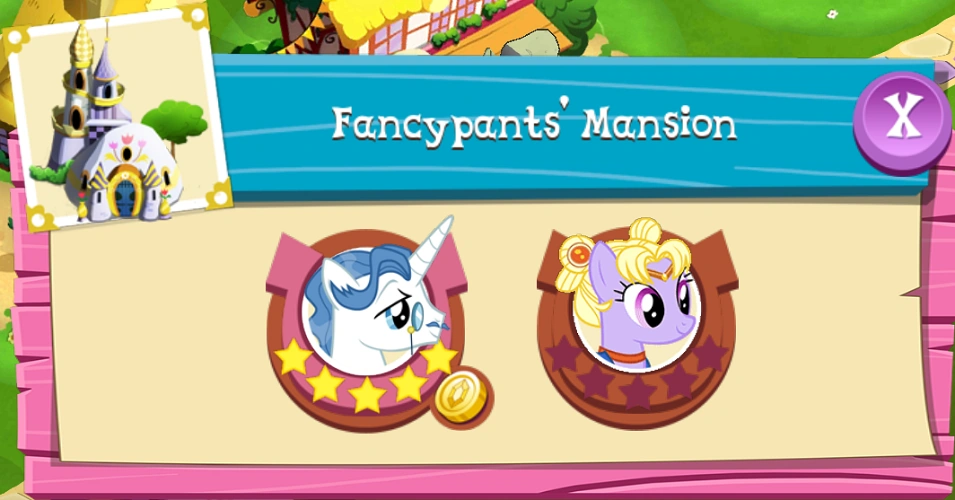Fancypants' Mansion | The My Little Pony Gameloft Wiki | Fandom