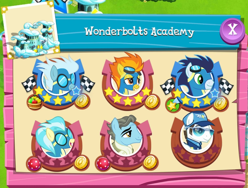 Wonderbolts Academy | The My Little Pony Gameloft Wiki | Fandom