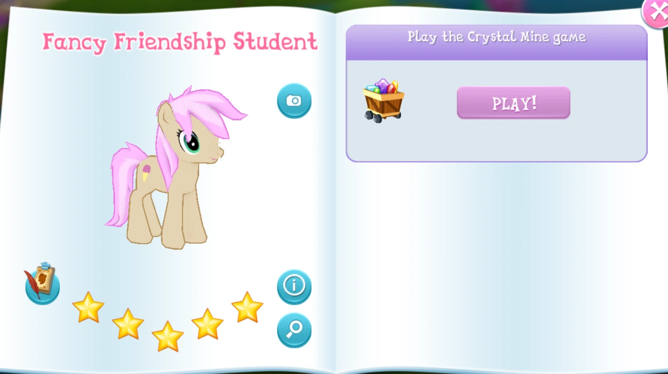 Fancy Friendship Student | The My Little Pony Gameloft Wiki | Fandom