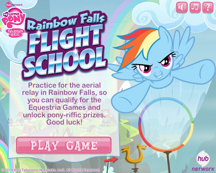 Rainbow Falls Flight School | My Little Pony: Gaming is Magic Wiki | Fandom