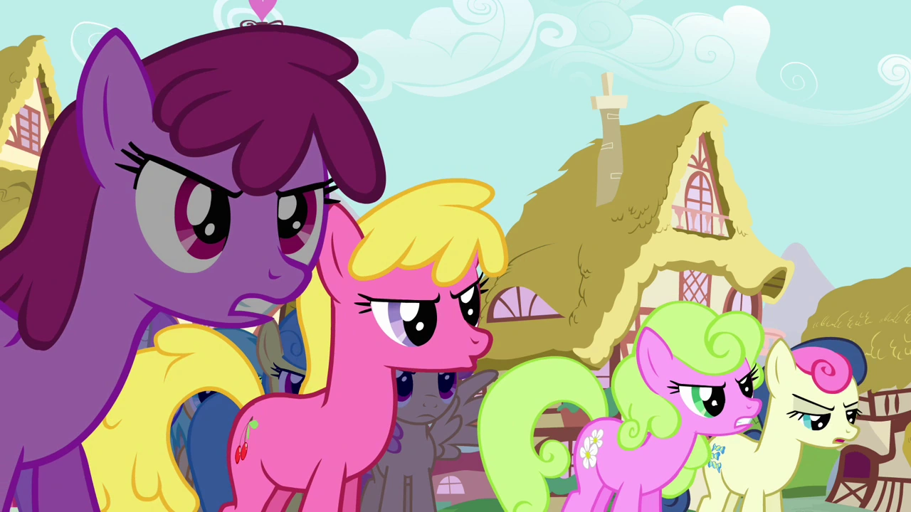Image - Angry crowd of ponies S3E03.png | My Little Pony Friendship is ...