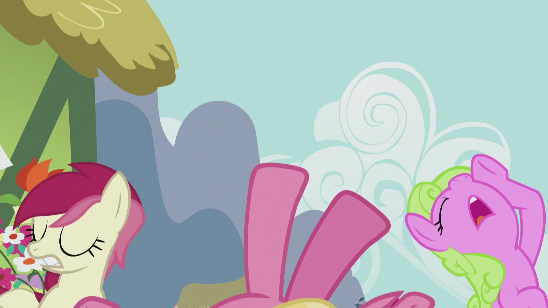 Image - Flower ponies fainting S5E9.png | My Little Pony Friendship is ...