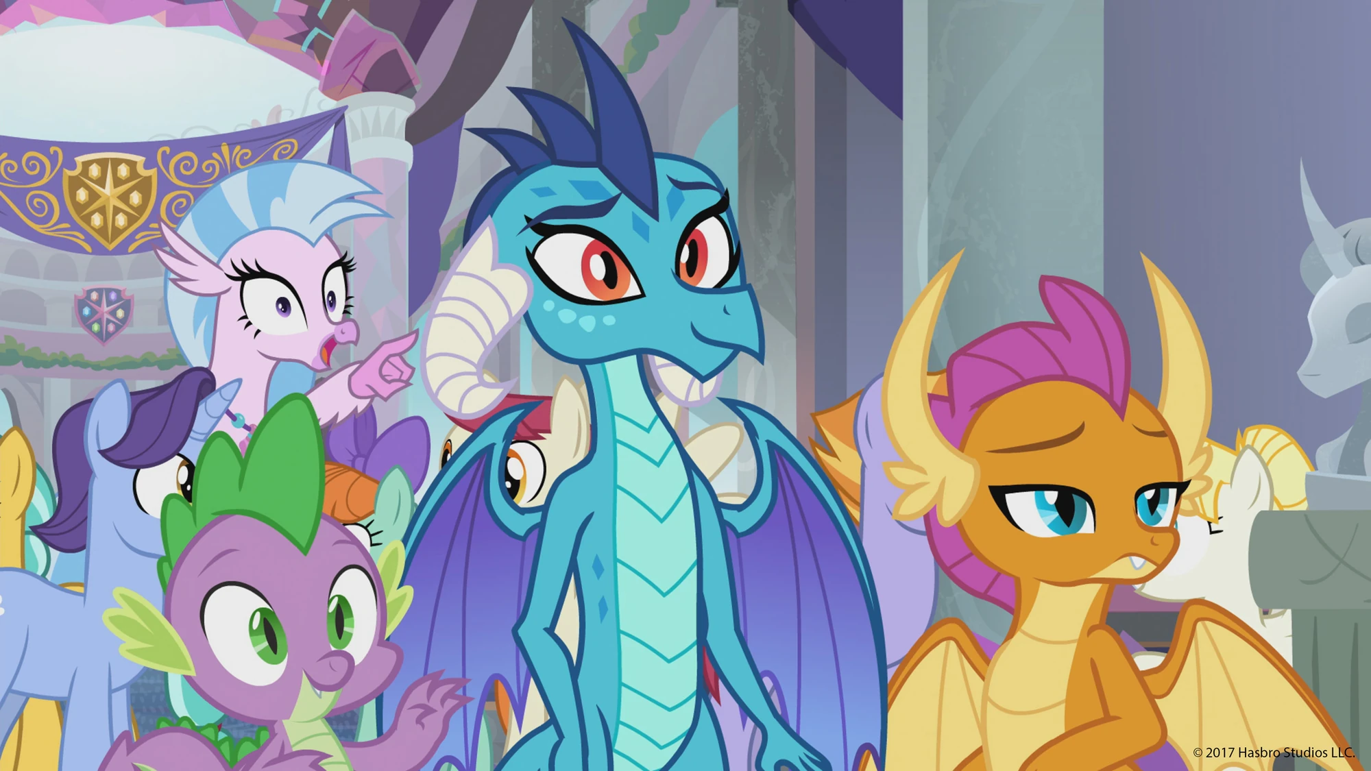 Image - Season 8 promo image - Spike, Ember, and school students.jpg ...