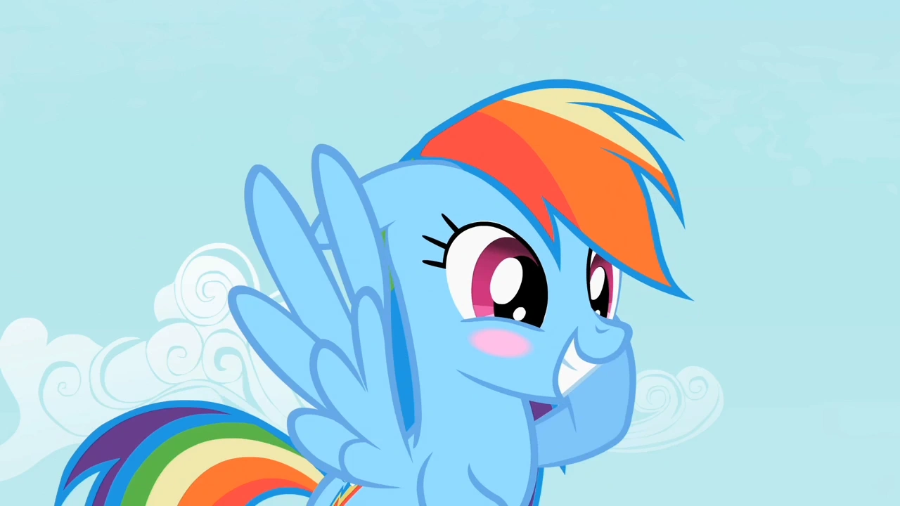 Image - Rainbow Dash blush S2E8.png | My Little Pony Friendship is ...