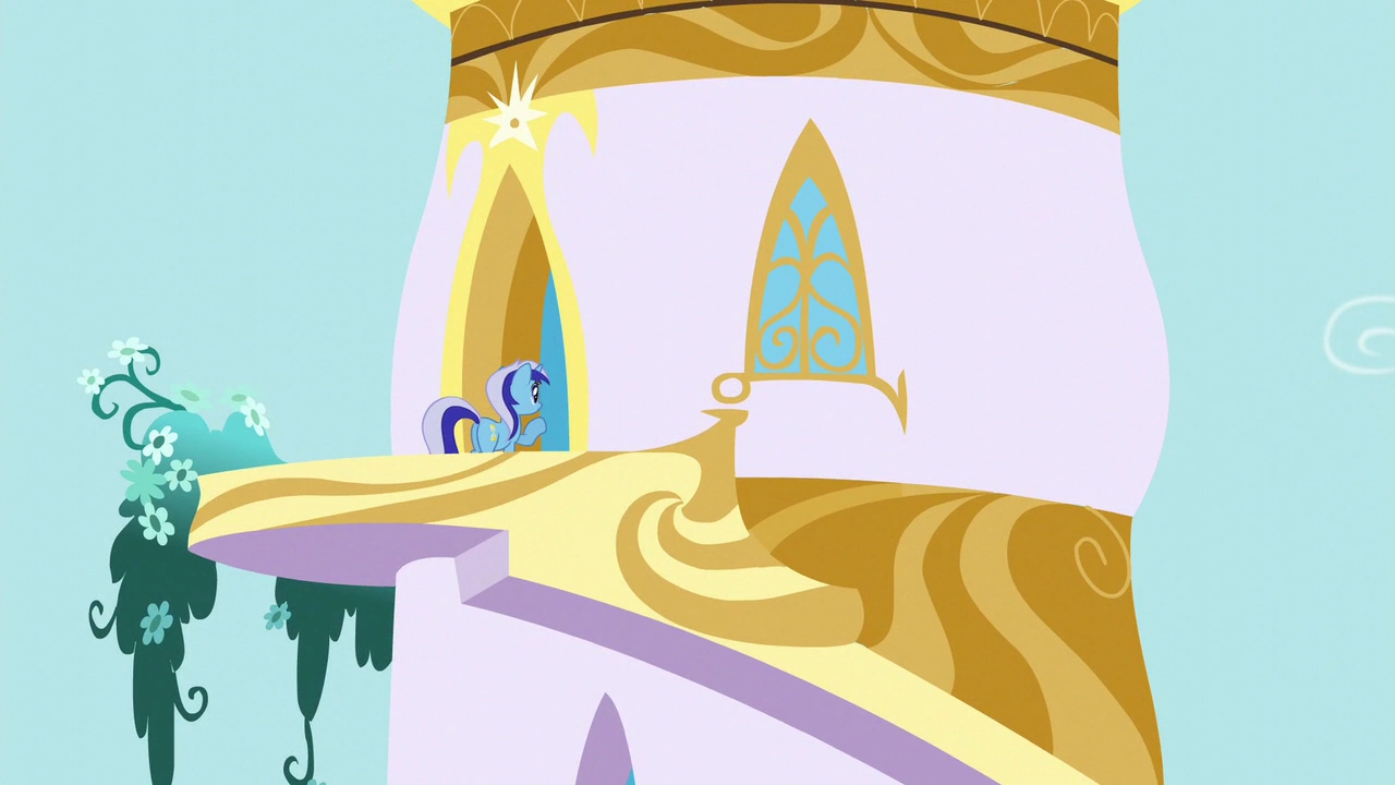 Image - Minuette outside Twilight's tower home S5E12.png | My Little ...