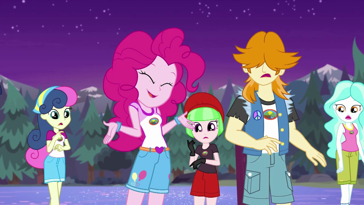 Image - Pinkie Pie shrugging "oh, well" EG4.png | My Little Pony ...