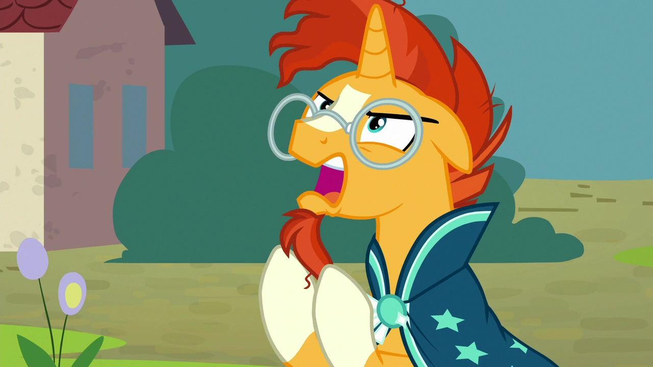 Image - Sunburst angrily stammering S8E8.png | My Little Pony ...