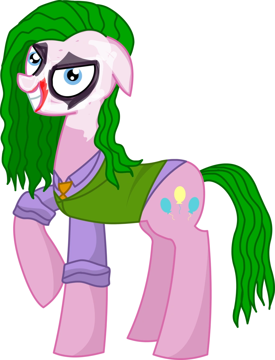 Image - FANMADE Pinkie Pie joker by fieryblade.png | My Little Pony ...