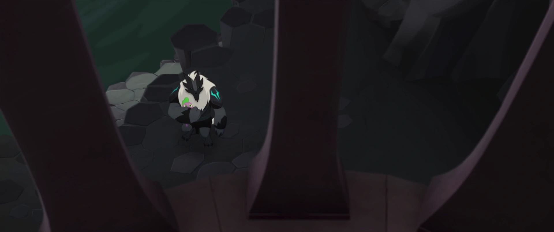 Image - Spike and Storm Creature watch the cage rise MLPTM.png | My ...