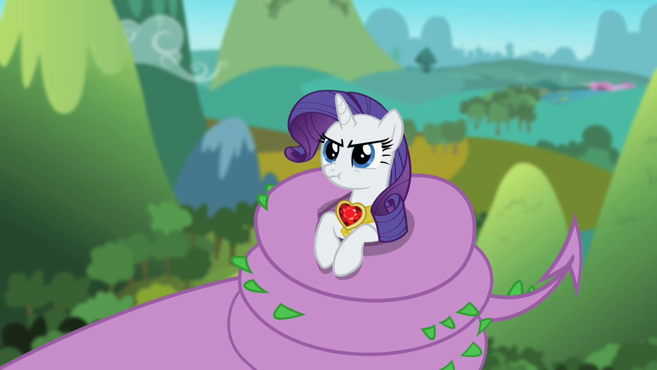 Rarity Angry Face