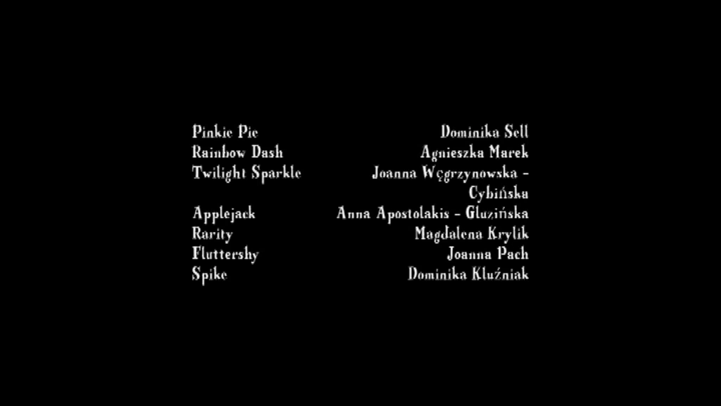 Image - End Credits - Polish (DVD).png | My Little Pony Friendship is ...