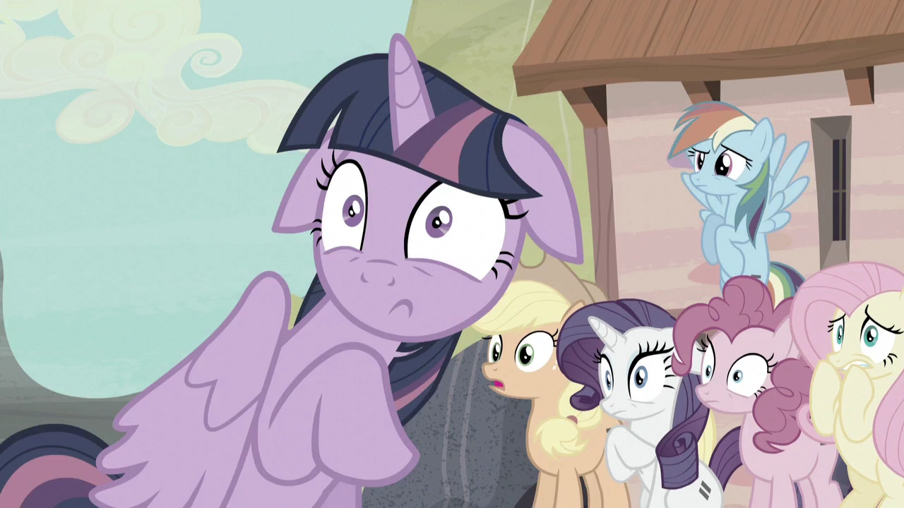 Imagem - Mane Six scared of Starlight Glimmer S5E2.png | My Little Pony ...