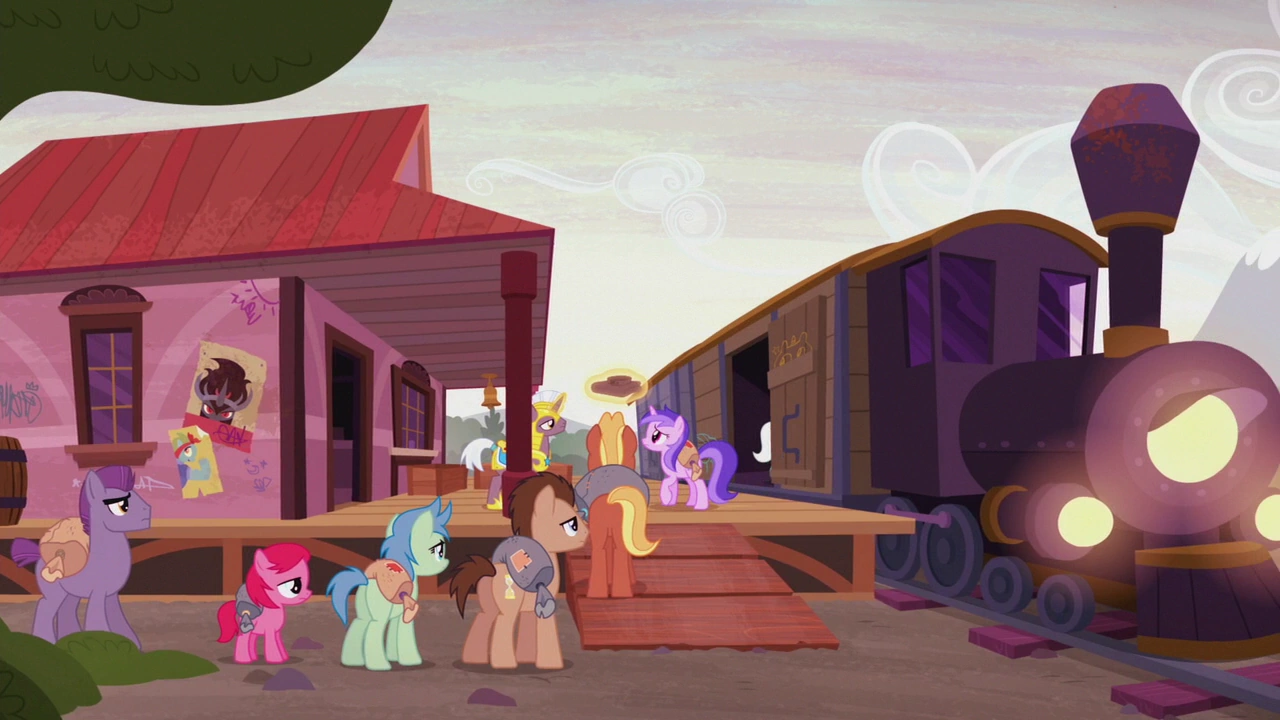 Image - Distressed ponies boarding the train S5E25.png | My Little Pony ...