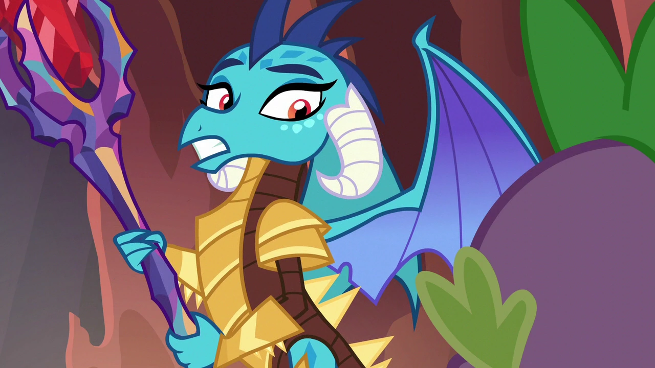 Image - Princess Ember "you sure about this?" S6E5.png | My Little Pony ...
