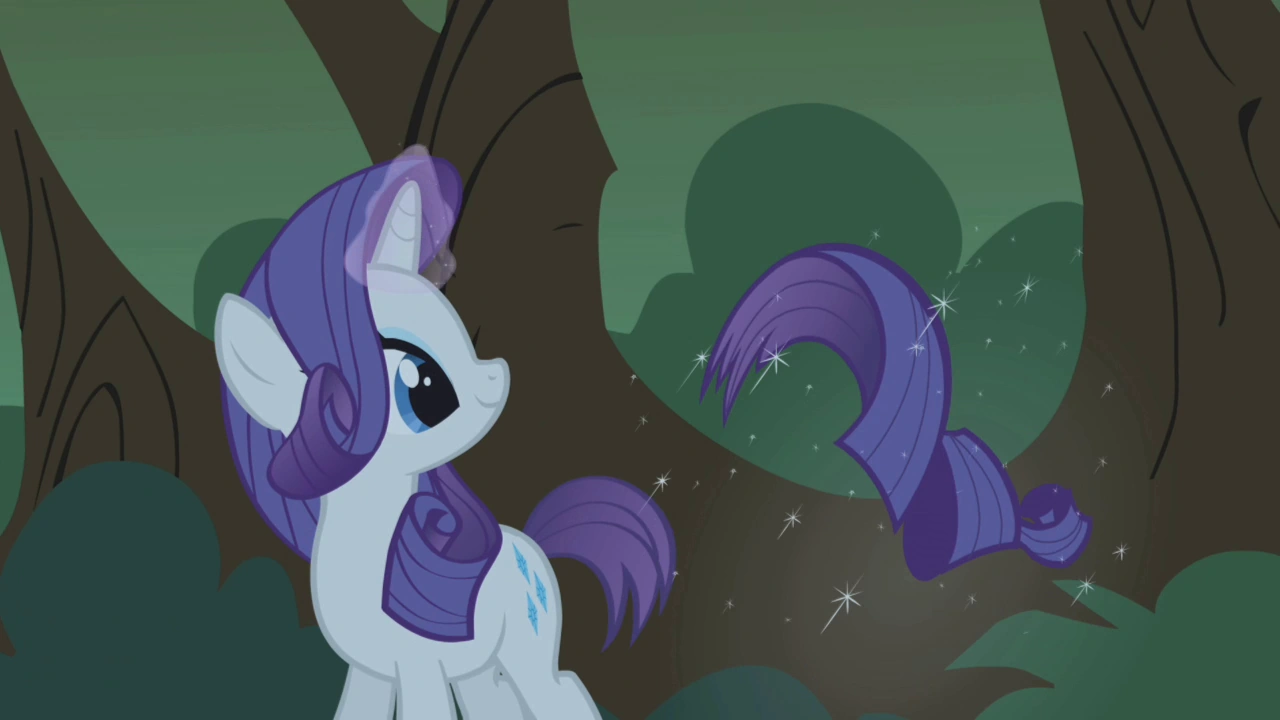 Image - Rarity levitating her severed tail S1E02.png | My Little Pony ...