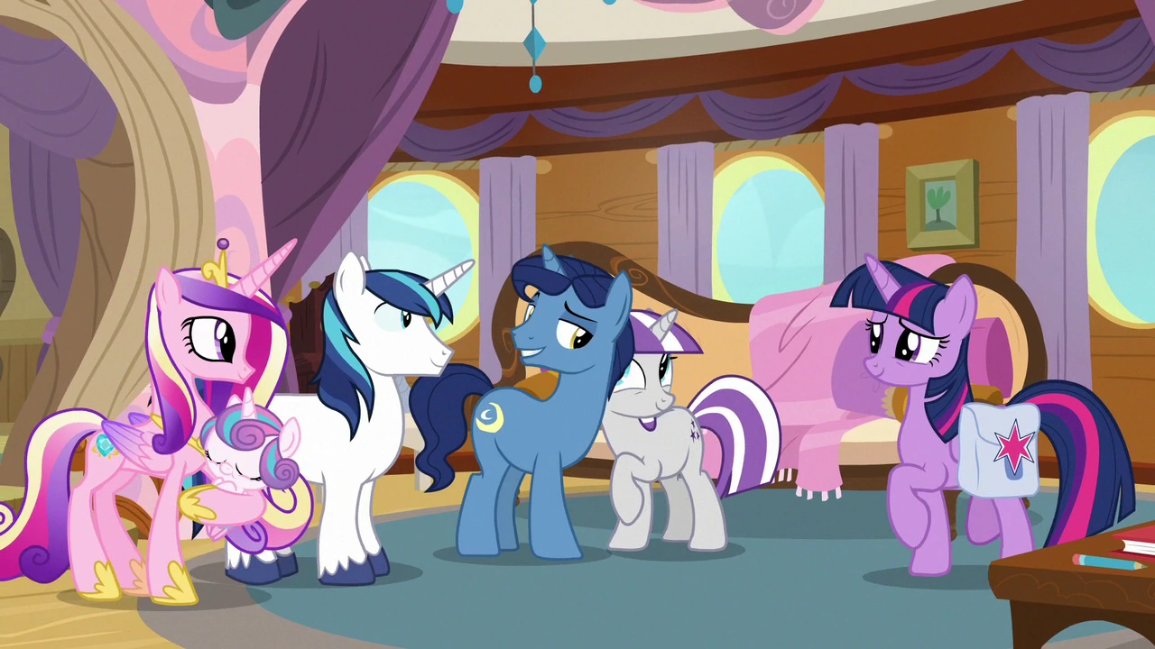 Image - Sparkle family members happy together S7E22.png | My Little ...