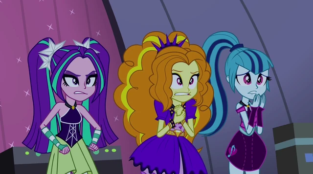 Image - The Dazzlings nervous EG2.png | My Little Pony Friendship is ...
