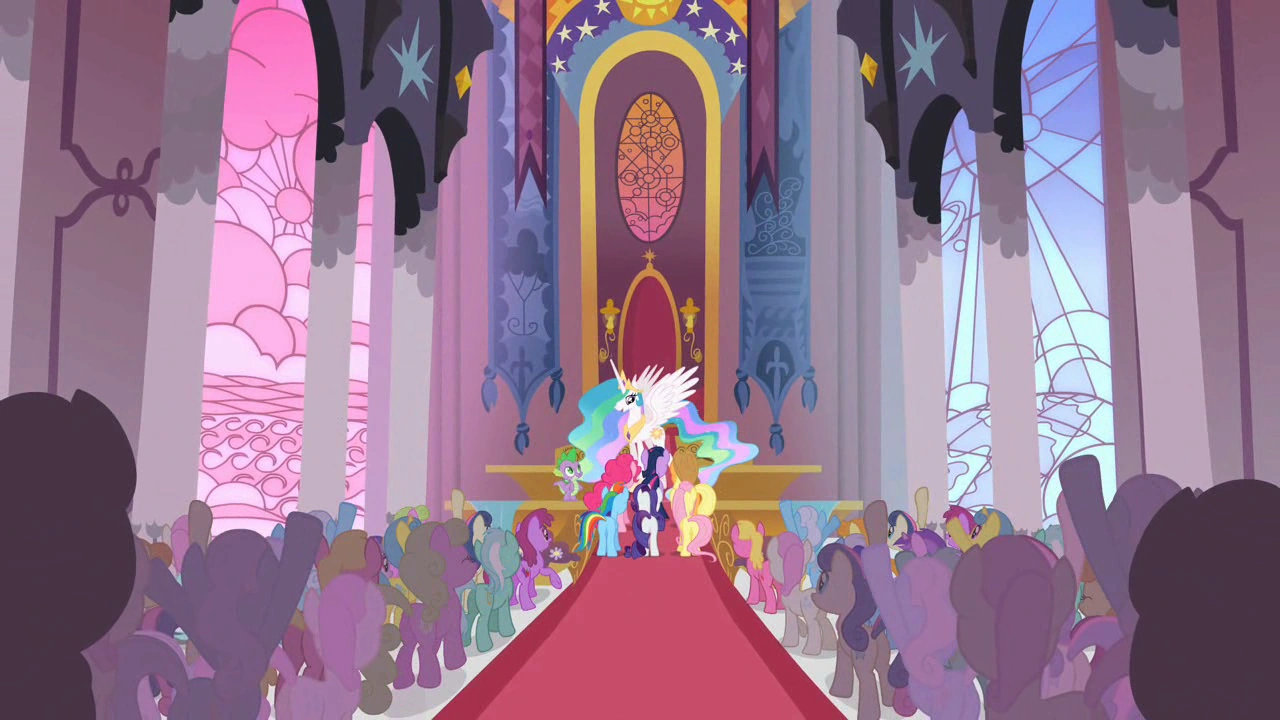 Image - Crowd cheering S02E02.png | My Little Pony Friendship is Magic ...