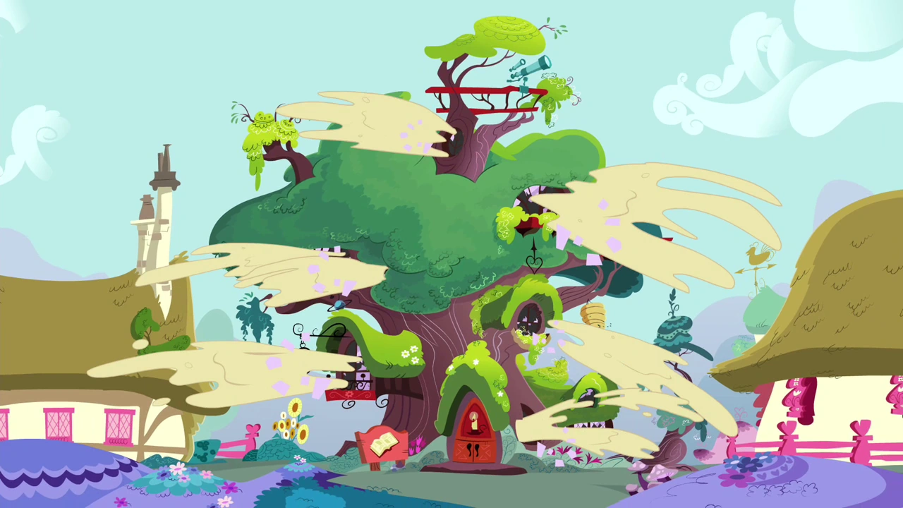 Image - Apple explodes inside the library S4E15.png | My Little Pony ...
