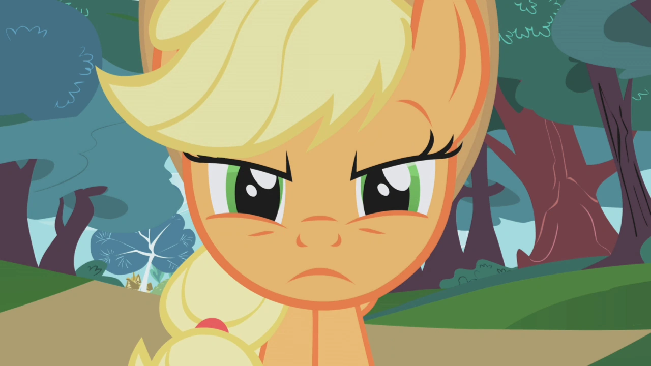 Image - Applejack serious face2 S01E04.png | My Little Pony Friendship ...