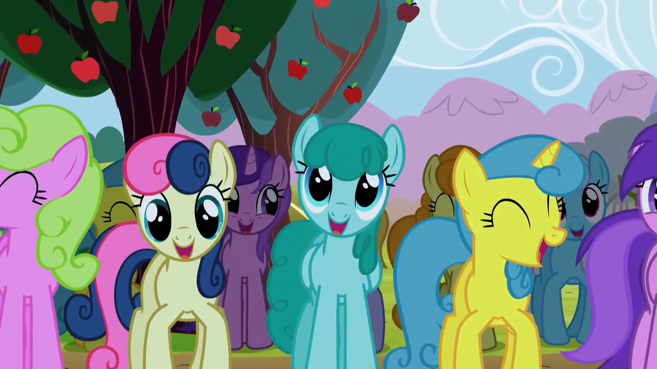 Image - Ponies dancing and singing along S2E15.png | My Little Pony ...