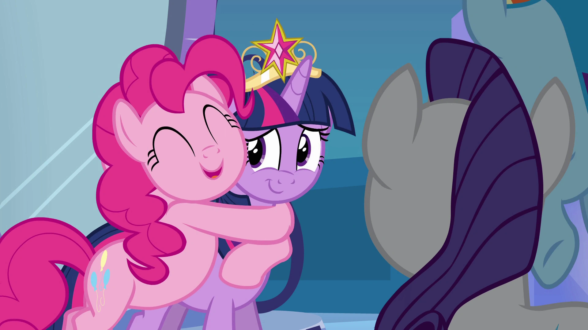 Image - Pinkie Pie hugging Twilight EG.png | My Little Pony Friendship ...
