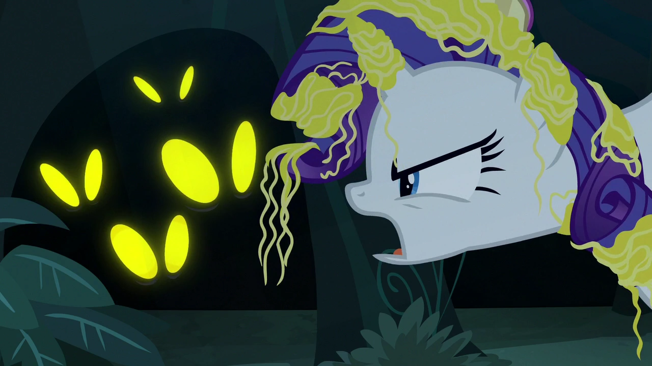Image - Rarity yelling at the spooky eyes S7E19.png | My Little Pony ...