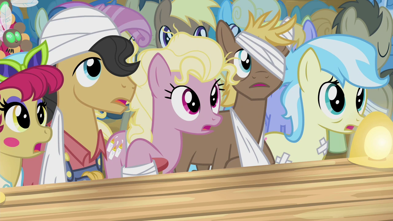 Image - Sick ponies watch Silver Shill S4E20.png | My Little Pony ...