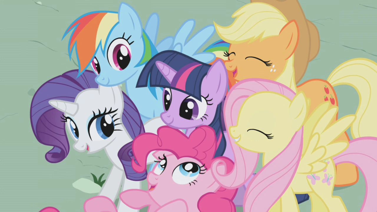 Image - Main ponies together S01E02.png | My Little Pony Friendship is ...